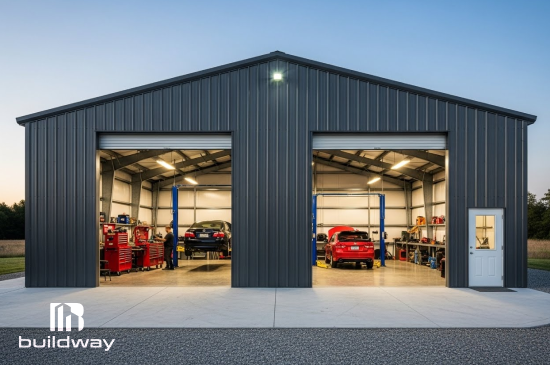 Prefabricated Metal Workshop Buildings & DIY Building Kits